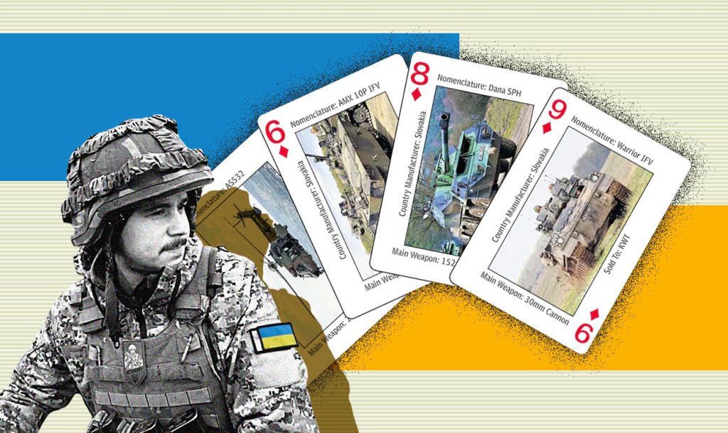 Μια «νατοϊκή» τράπουλα για τους ουκρανούς μαχητές | Protagon.gr