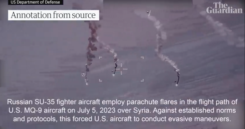 ΗΠΑ: Ρωσικό αεροσκάφος «παρενόχλησε» αμερικανικά drones στη Συρία | Protagon.gr