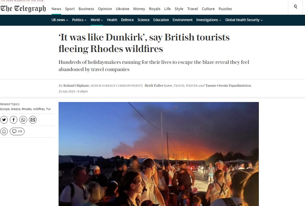 Ιδού η Ρόδος αλλά δεν αρκεί το ελληνικό φιλότιμο | Protagon.gr