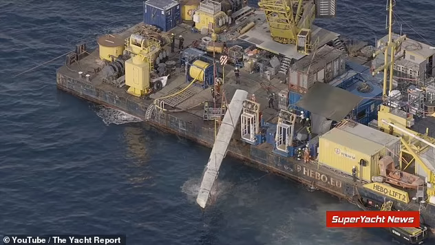 Aνασύρθηκε τμήμα του Bayesian εννέα μήνες μετά το ναυάγιο | Protagon.gr